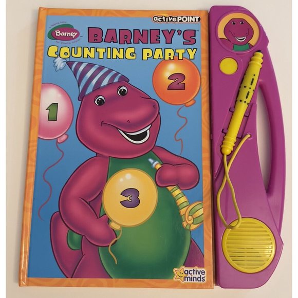 Barney | Other | New Vintage Barney Counting Party Active Minds ...